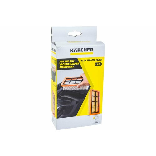 Фильтр плоский складчатый для пылесосов серии AD Karcher 6.415-953