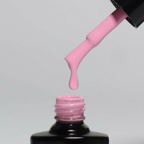 Гель лак для ногтей DELICATE NUDE, 3-х фазный, 8 мл, LED/UV, цвет розовый (007)