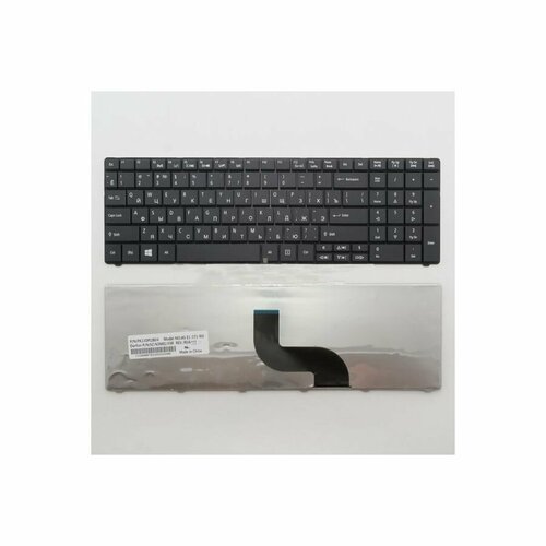 Клавиатура для ноутбука Acer Aspire E1-521/E1-531/E1-571, цвет черный, 1 шт