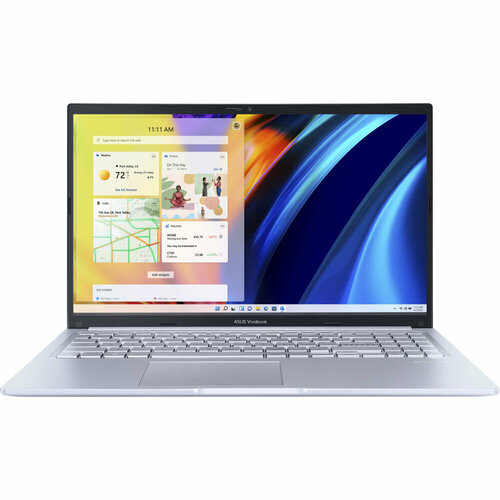 Ноутбук ASUS Vivobook 15 X1502ZA-BQ1855, 15.6" (1920x1080) IPS/Intel Core i5-12500H/16ГБ DDR4/512ГБ SSD/Iris Xe Graphics/Без ОС, серебристый (90NB0VX2-M02N90)
