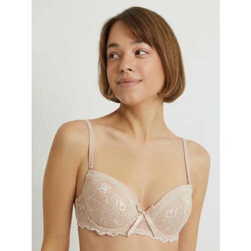 Бюстгальтер infinity lingerie Versailles, размер 85D, бежевый