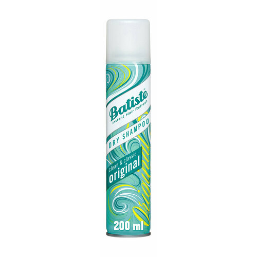 Сухой шампунь с классическим ароматом 200 мл Batiste CleanClassik Original Dry Shampoo