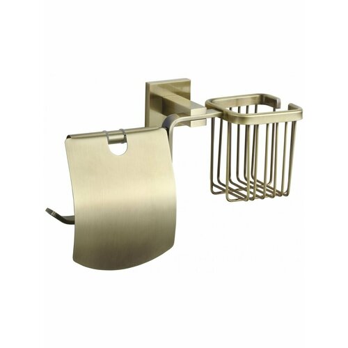 Настенный держатель для туалетной бумаги и освежителя воздуха Savol S-L06551C