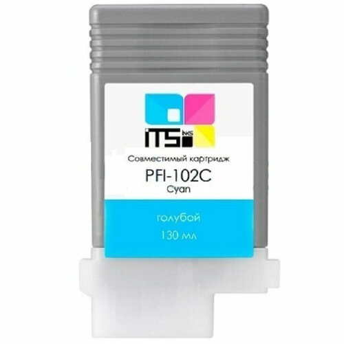 Картридж ITSinks PFI-102C для плоттеров Canon