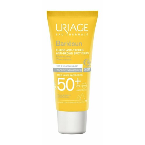Солнцезащитная эмульсия для лица против пигментных пятен / Uriage Bariesun Anti-Brown Spot Fluid SPF 50
