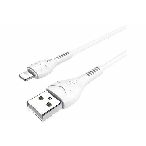 Кабель USB 2.0 Hoco X37, AM/Lightning, белый, 1м 6931474710499