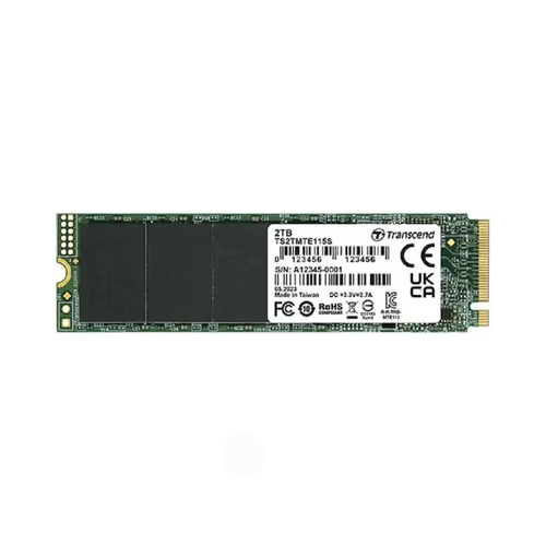 Твердотельный накопитель SSD Transcend PCI-E 3.0 x4 2TB 115S M.2 2280 0.2 DWPD