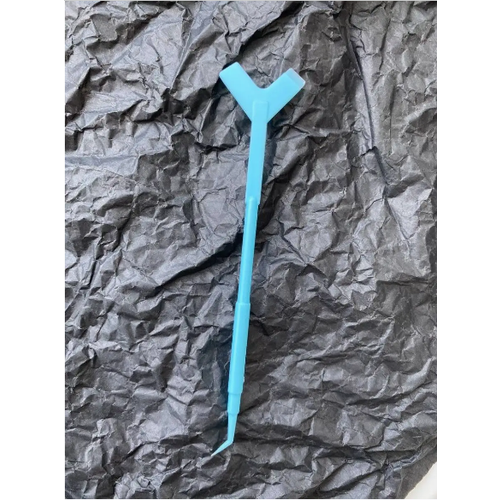 Палочка для ламинирования ресниц с аппликатором (голубая) 1 шт.