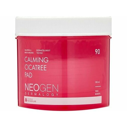 Диски для лица с центеллой азиатской Neogen CALMING CICA TREE PAD
