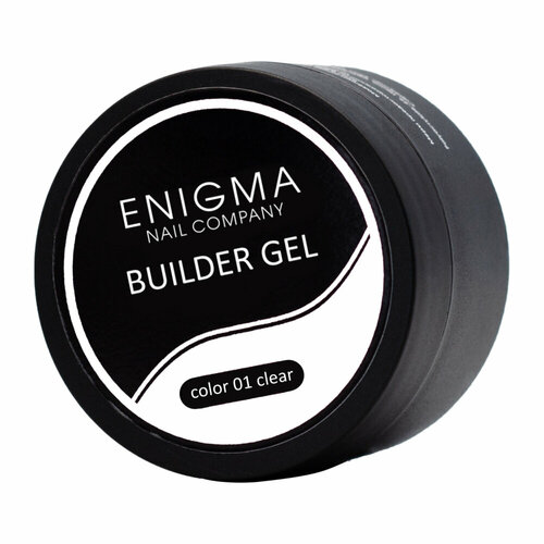 Гель для наращивания ENIGMA Builder gel №01 Clear 15 мл