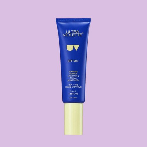 ULTRA VIOLETTE Увлажняющий крем-праймер для лица с защитой SPF 50+ SUPREME SCREEN HYDRATING FACIAL SKINSCREEN SPF 50+ 50 мл