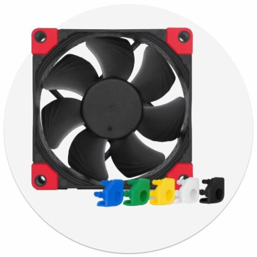 Вентилятор Noctua NF-A8 PWM chromax.black.swap