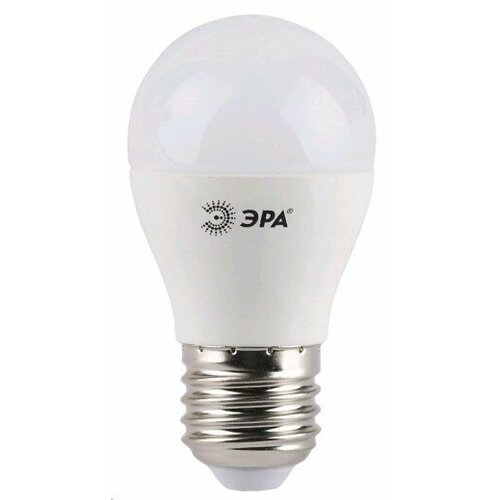 Лампа светодиодная бытовая E27 LED smd P45-7w=60W 4000K холодный свет (30)