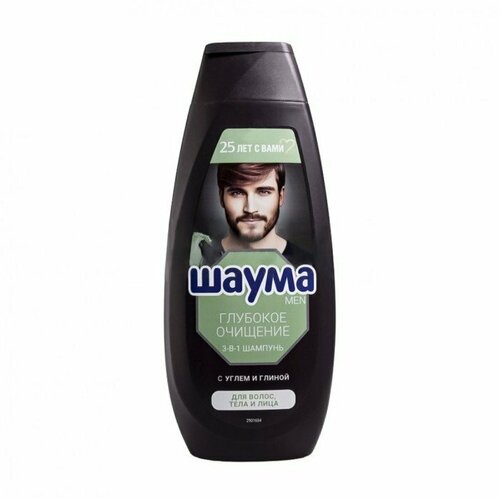 Шампунь Schauma Men «Глубокое очищение», 3 в 1, 360 мл (комплект из 3 шт)