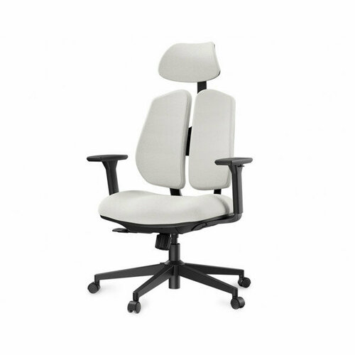 Компьютерное кресло Eureka Ergonomic Flex Ergonomic Chair Off-White