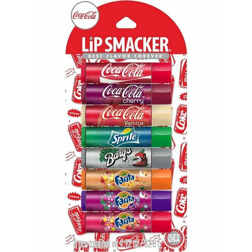 Увлажняющий бальзам для губ Lip Smaker, 8 штук