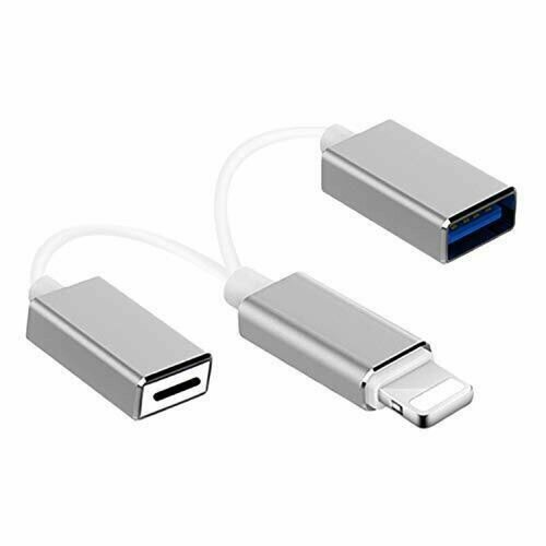 USB-адаптер OTG, удлинительный USB-кабель MeloAudio 2 в 1 USB папа-мама USB OTG