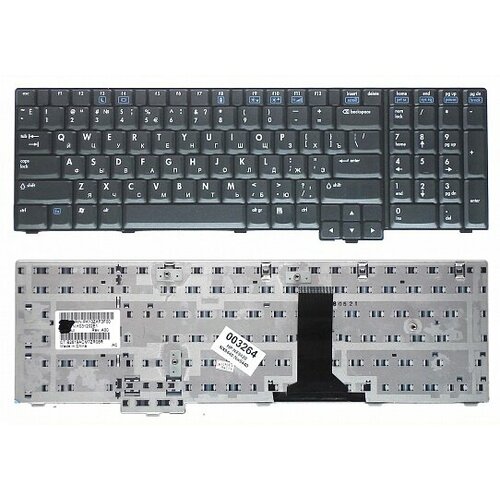 Клавиатура для ноутбука HP Compaq NX9420, NX9440, NW9440 черная