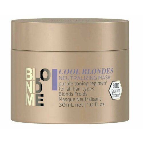 Schwarzkopf Professional Blond Мини-маска для волос нейтрализующая Cool Blondes Neutralizing Mask 30мл