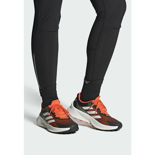 Кроссовки adidas, размер 44, красный, черный