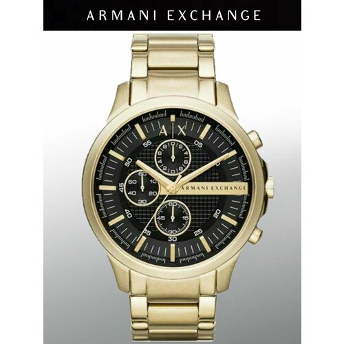 Наручные часы Armani Exchange, черный, золотой