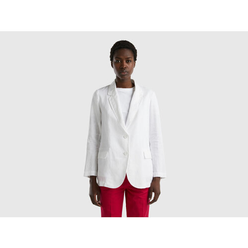 Пиджак UNITED COLORS OF BENETTON, размер 46, белый