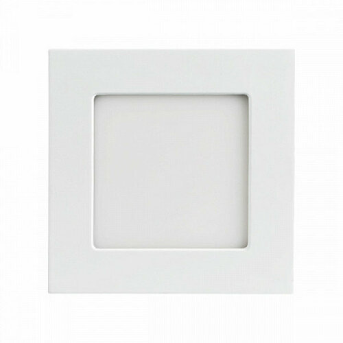 Тонкая квадратная светодиодная панель DL-120x120M-9W Warm White