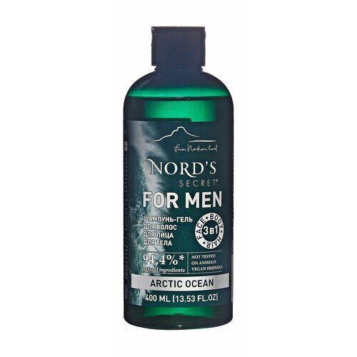 Nord's Secret Шампунь-гель для волос, лица и тела 3 в 1