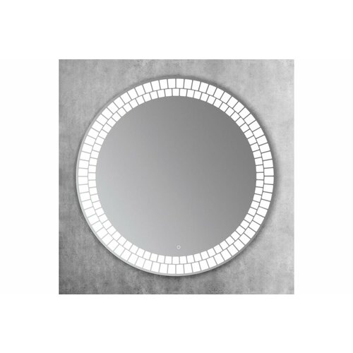 Зеркало Art&Max Acerra AM-Ace-1000-DS-F 100х100 с подсветкой