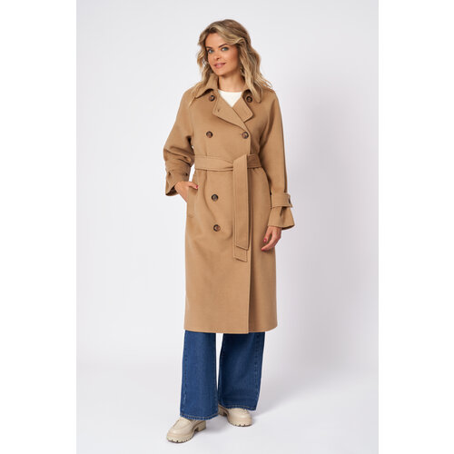 Пальто Electrastyle, размер 170-42-44, коричневый