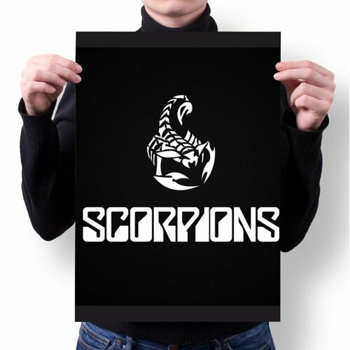 Плакат Scorpions, Скорпионз №3, А1 (84-60 см)
