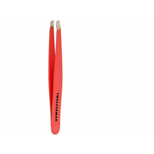 Пинцет скошенный TWEEZERMAN SLANT TWEEZER GERANIUM