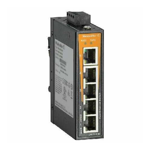 Сетевой коммутатор 510/100 Мбит портов IE-SW-EL05-5TX – Weidmüller – 2682130000 – 4050118692587