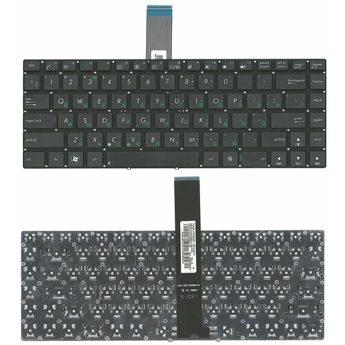 Клавиатура для Asus U46E, русская, черная, версия 2