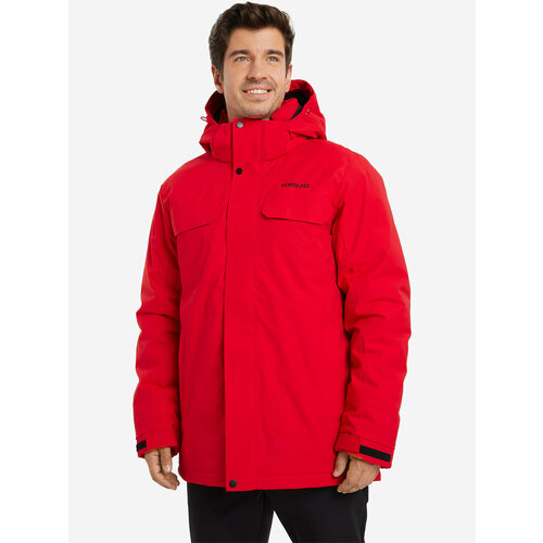Куртка TOREAD Men's cotton-padded jacket, размер 54, красный