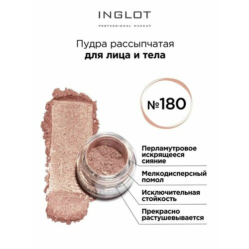 Inglot Пудра рассыпчатая для глаз и тела, 1.5 г