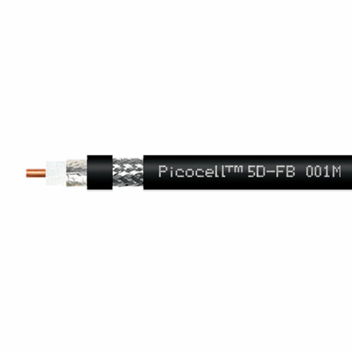 Коаксиальный кабель 5D-FB PVC (100м бухта)