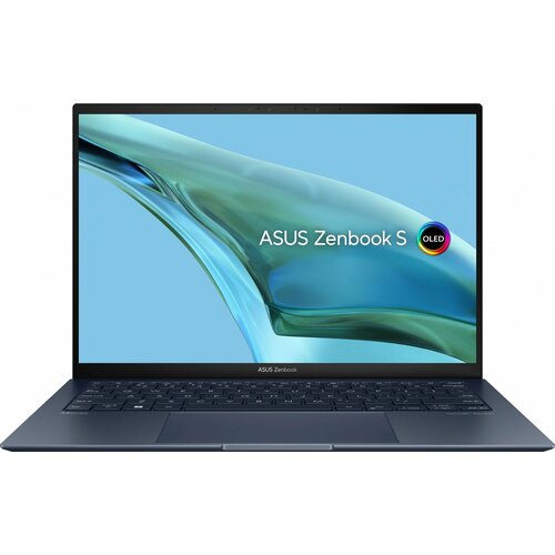 Ноутбук Asus Zenbook S UX5304MA-NQ172 Core Ultra 7 155U 16Gb SSD1Tb Intel Graphics 13.3" OLED 3K (2880x1800) noOS blue WiFi BT Cam Bag (90NB12V3-M00B20)