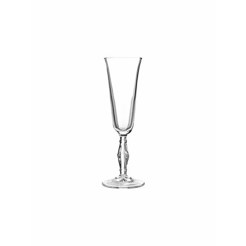 Бокалы для шампанского 6 шт Pasabahce Retro, стеклянные, 190 мл