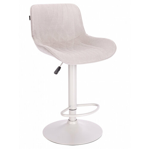 Барный стул Everprof со спинкой Everprof Grace Grey Ткань Серый