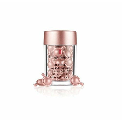 ELIZABETH ARDEN RETINOL CERAMIDE CAPSULES LINE ERASING NIGHT SERUM/ Ретинол-церамидная антивозрастная ночная сыворотка (средство в капсулах) 60 капсул