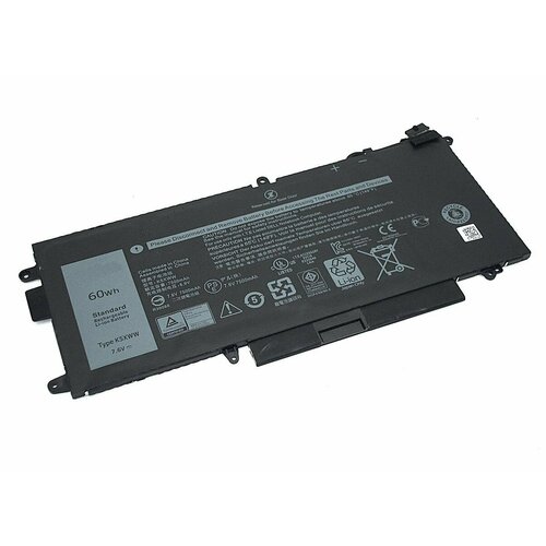 Аккумулятор для ноутбука Dell Latitude 12 5289 (K5XWW) 7.6V 7890mAh
