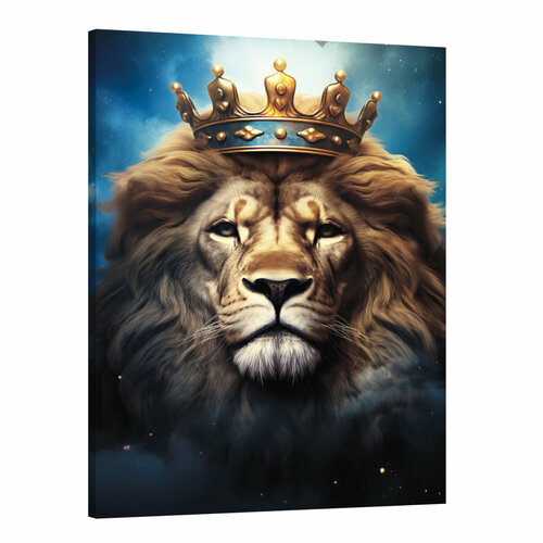 Интерьерная картина 50х70 "Король снов: Власть над реальностью"