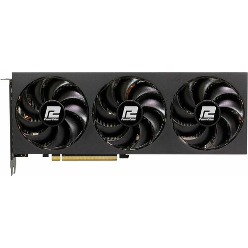 Видеокарта PowerColor AMD Radeon RX 7700XT RX7700XT 12G-F/OC 12ГБ Fighter, GDDR6, OC, Ret