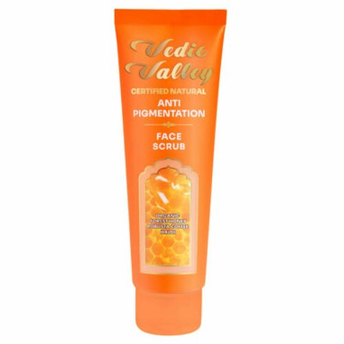 Скраб для лица Vedic Valley против пигментации (Anti Pigmentation Face Scrub), 100 мл