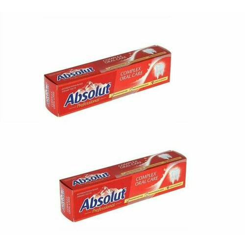 Весна Absolut PRO Extra Whitening Зубная паста Профилактическая антибактериальная, 110г, 2 уп