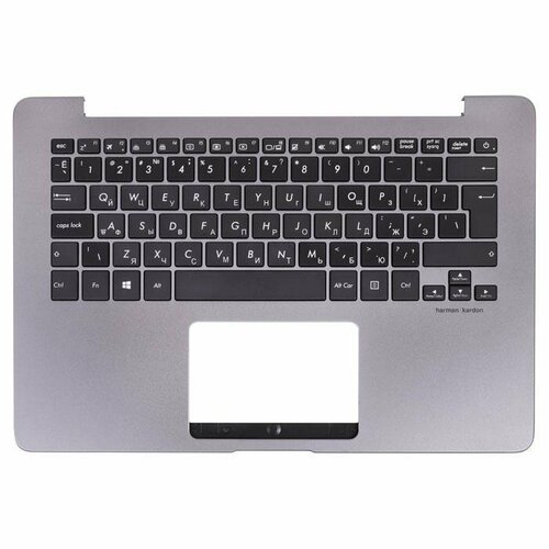 Клавиатура для ноутбука Asus ZenBook UX360U UX360UA Q324U Q324UA черная с подсветкой