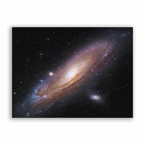 Постер, плакат на бумаге / Galaxy M 31 / Галактика / Размер 80 x 106 см