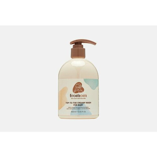Увлажняющая пенка для очищения волос и тела Fromom, Top-to-toe creamy wash for baby 400 мл