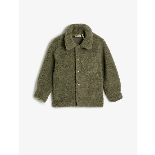Куртка KOTON, размер 5-6 лет, зеленый